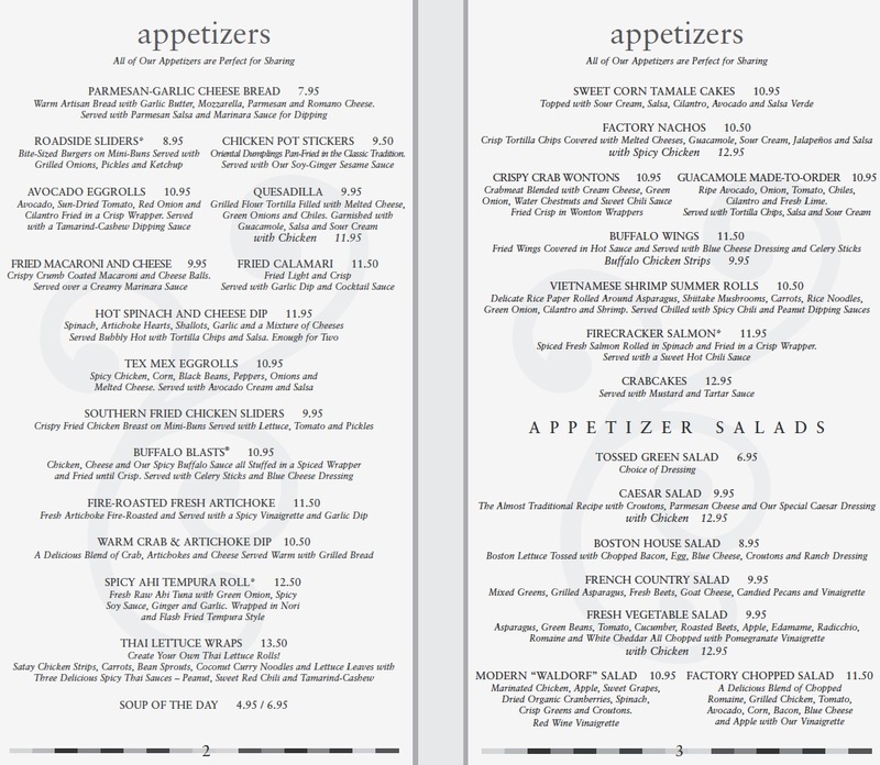 What is the meaning of "you're either at the table or on the menu ...