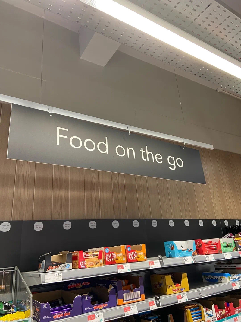 How do you say "food on the go和listen to stories on the go，两句话里面的on the ...