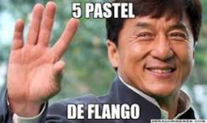 In the China we know the expression "Pastel de Flango"? | HiNative