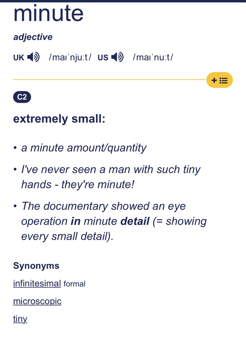 How do you say "Minute不可数为什么还能加复数形式，也还能有数词修饰" in English (US)? | HiNative