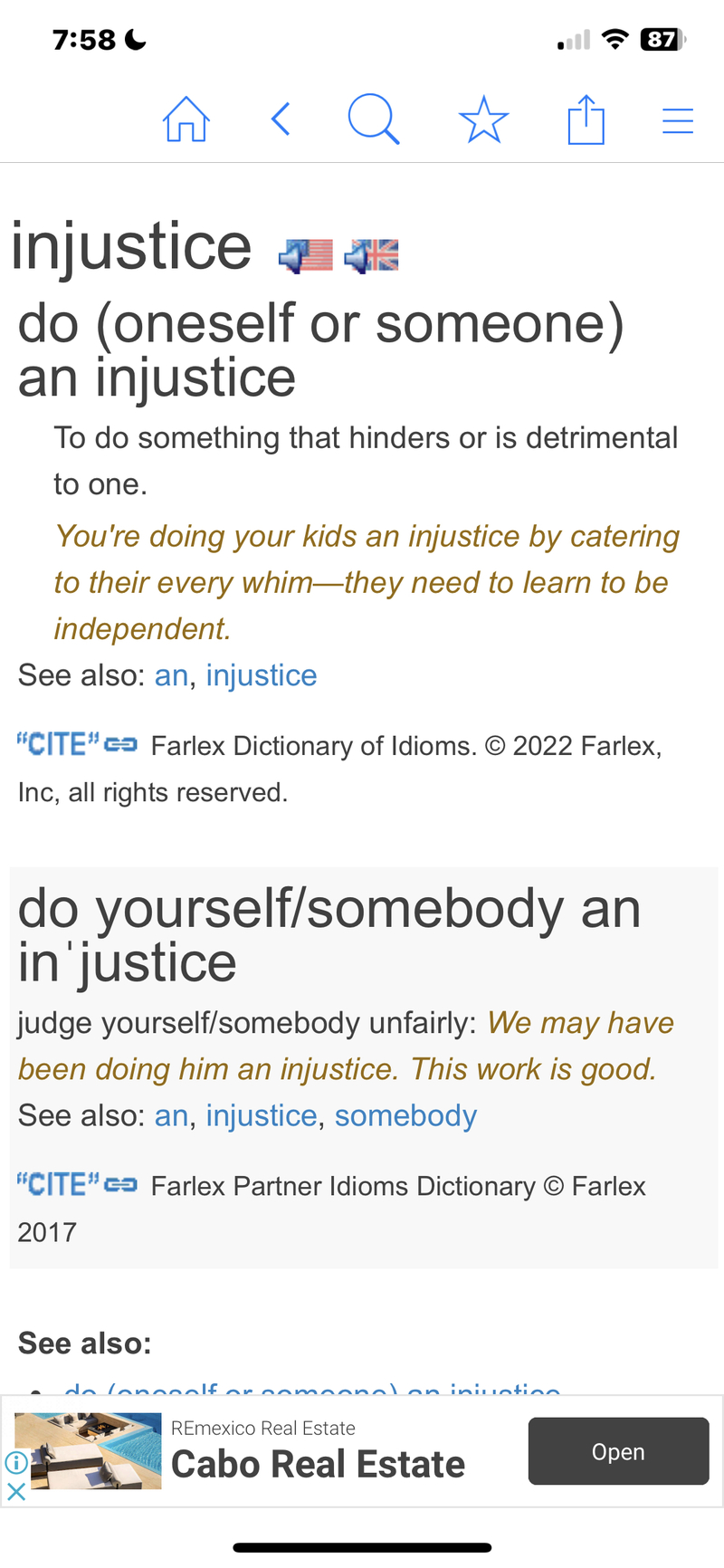 How do you say "Sounds native and correct? (1) He has done me injustice ...