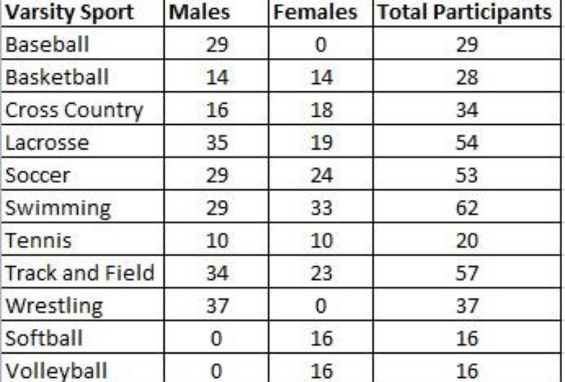 Is the term 'table' allowed to be illustrated without an Excel sheet in ...