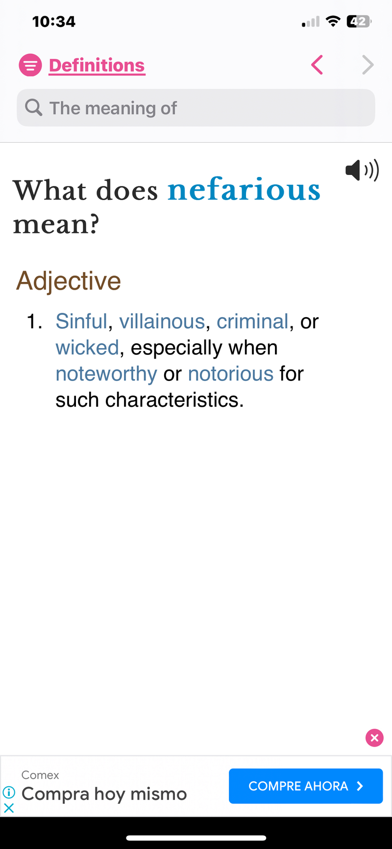 "they're all involved in one nefarious activity after another."是什么意思 ...