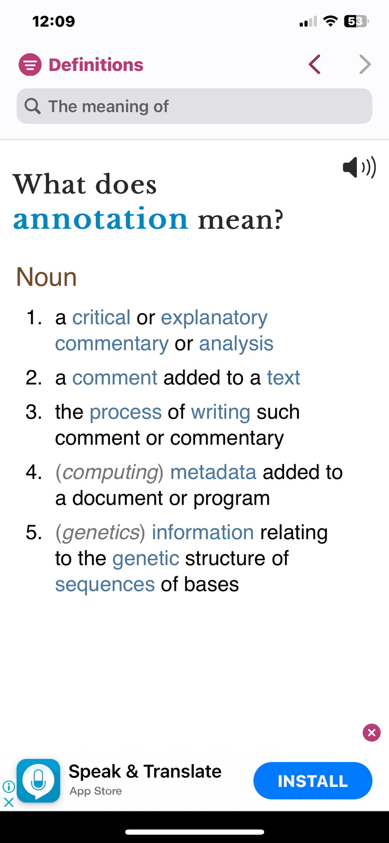 What is the meaning of "annotation"? - Question about English (US ...