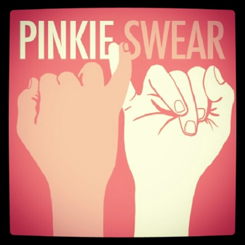 What is the meaning of "pinky swear"? - Question about Russian | HiNative