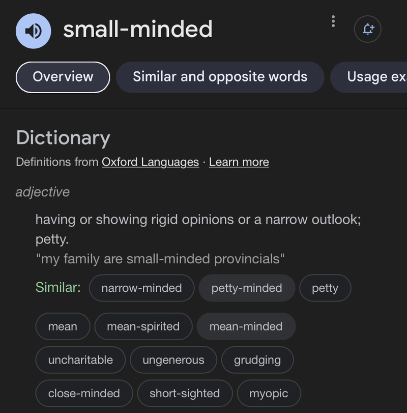 🆚What is the difference between "Small minded" and "Close minded ...