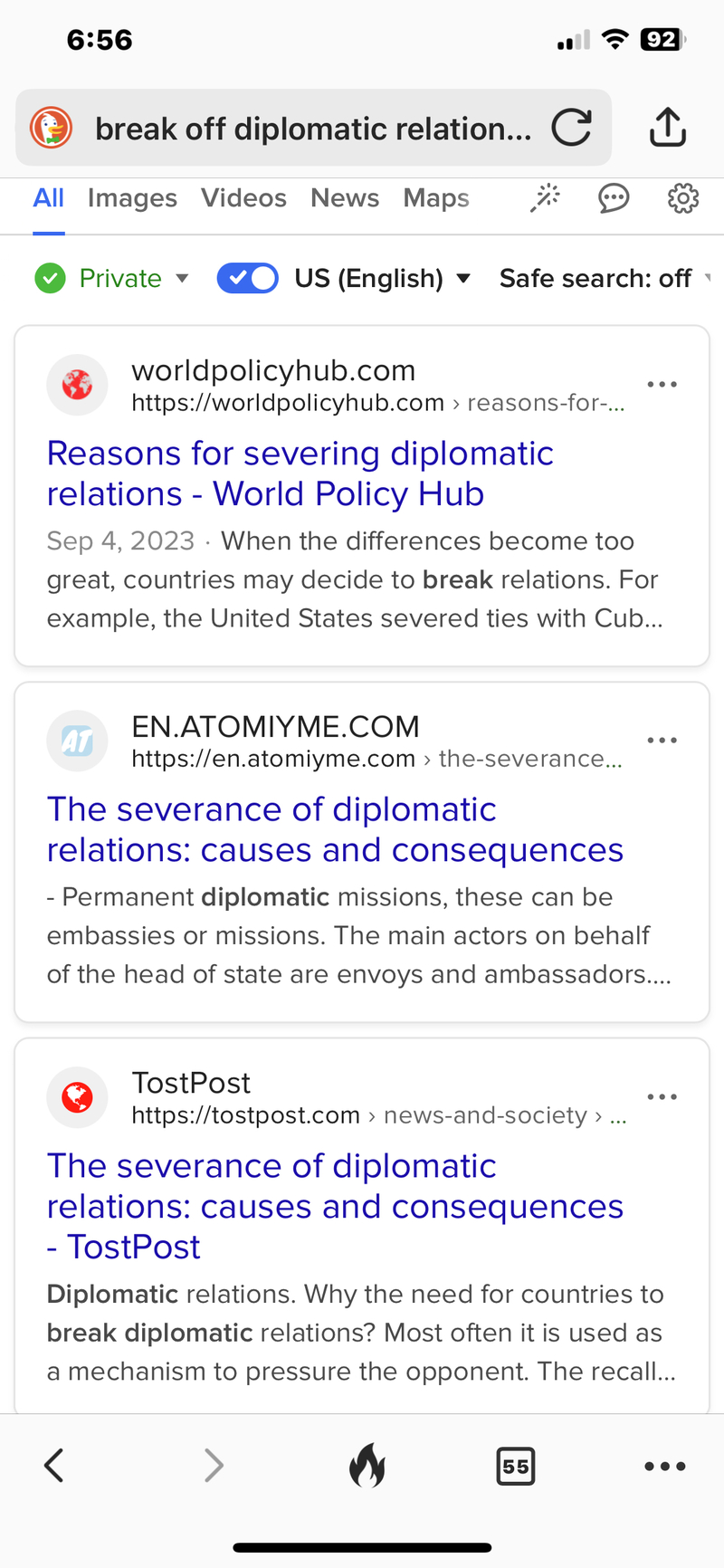 🆚What is the difference between "break off diplomatic relations" and ...