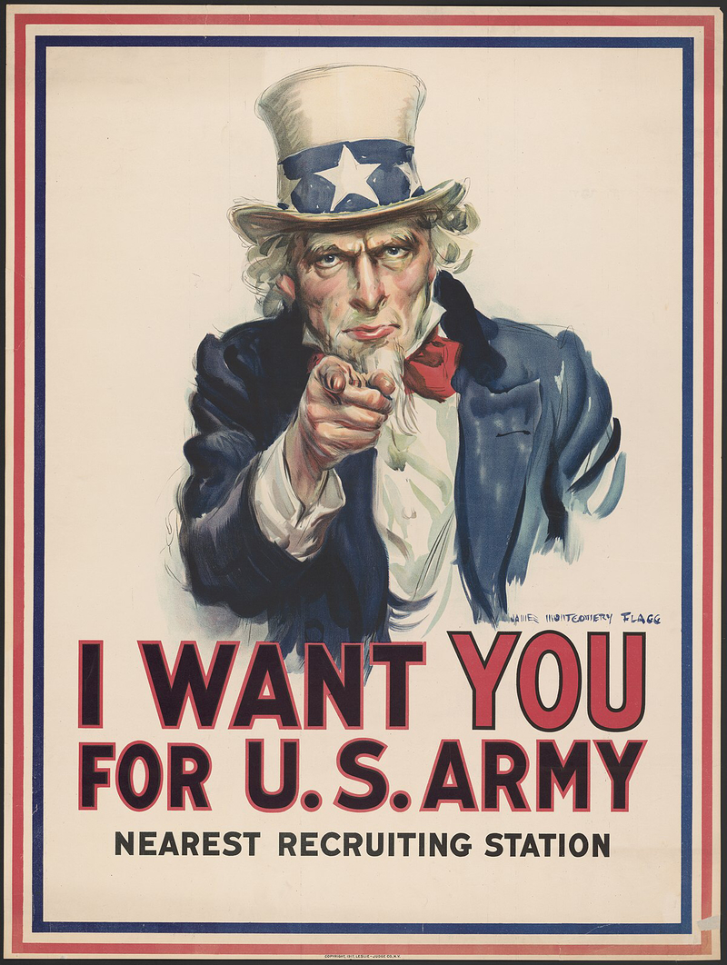 Who is Uncle Sam? What is the most famous picture of him? | HiNative