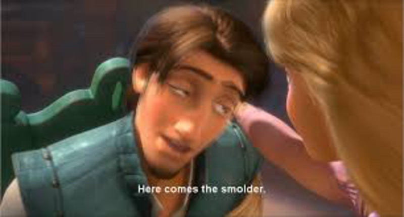 What is the meaning of "here comes the smolder"? - Question about ...