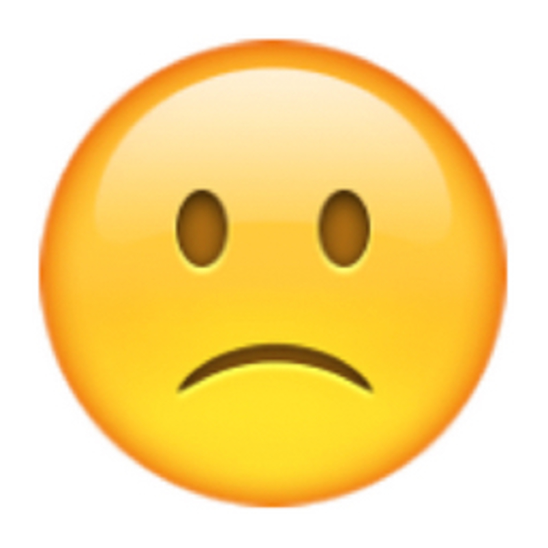 Please show me example sentences with "frown, frowns, frowning and ...