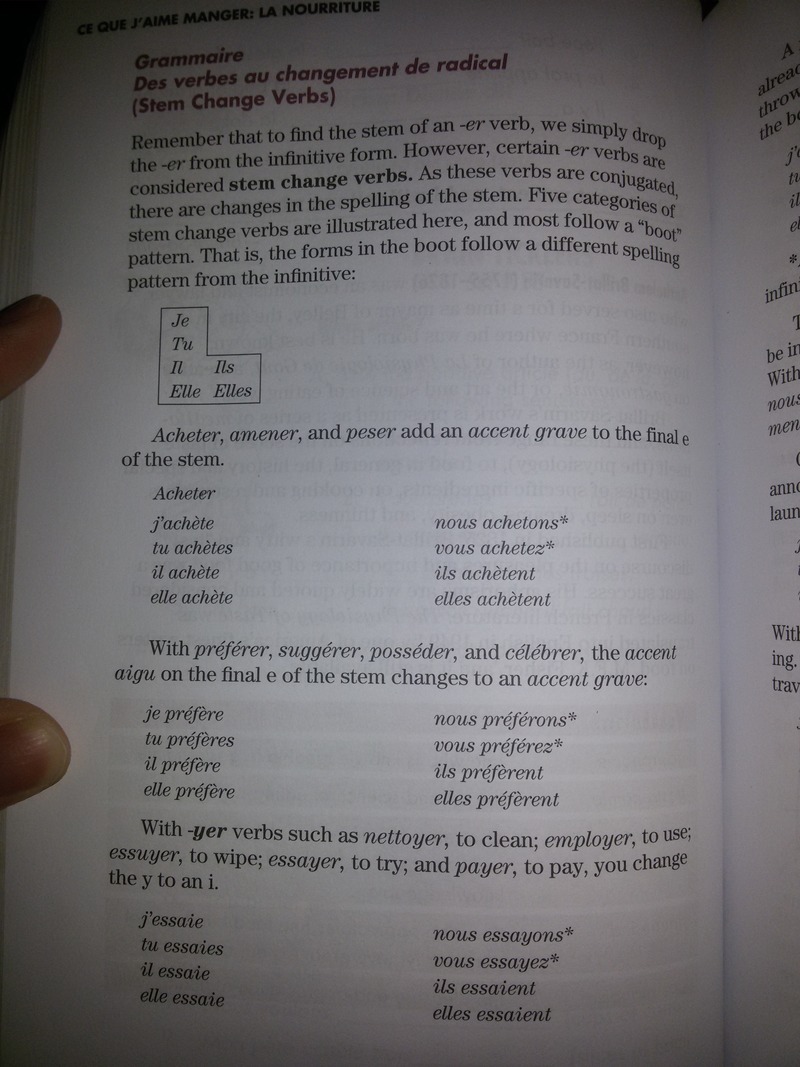 How come some verbs like jeter become jette, jettes, jette, jettent ...