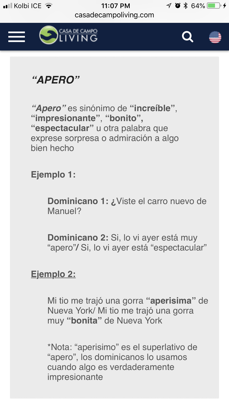 What is the meaning of "“que apero”"? - Question about Spanish (Mexico ...