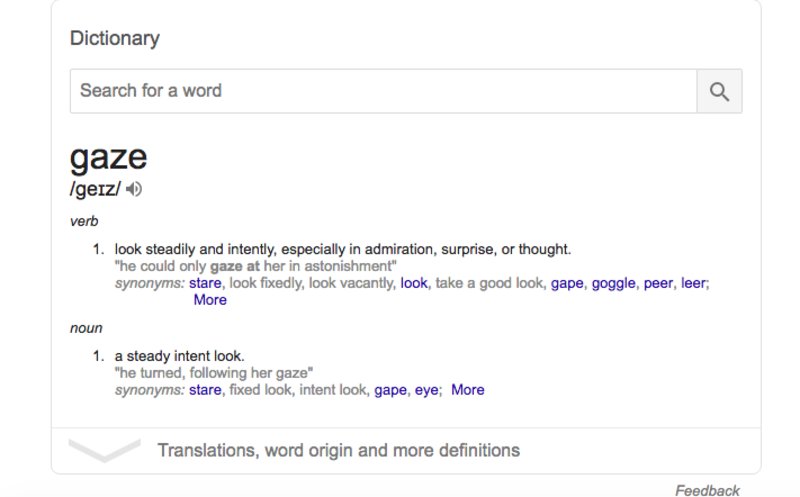 🆚What is the difference between "gaze at" and "stare at" ? "gaze at" vs ...