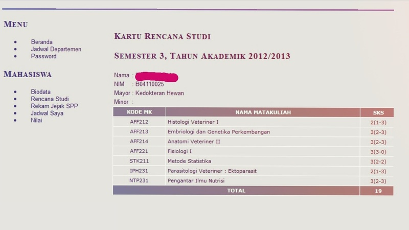 How do you say "履修登録(りしゅうとうろく)、単位(たんい)" in Indonesian? | HiNative