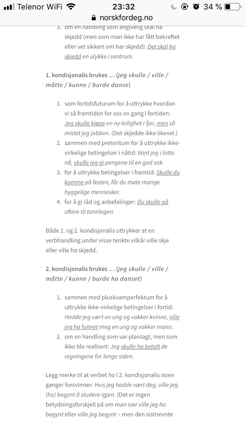 How many tenses do you use in Bokmål? | HiNative