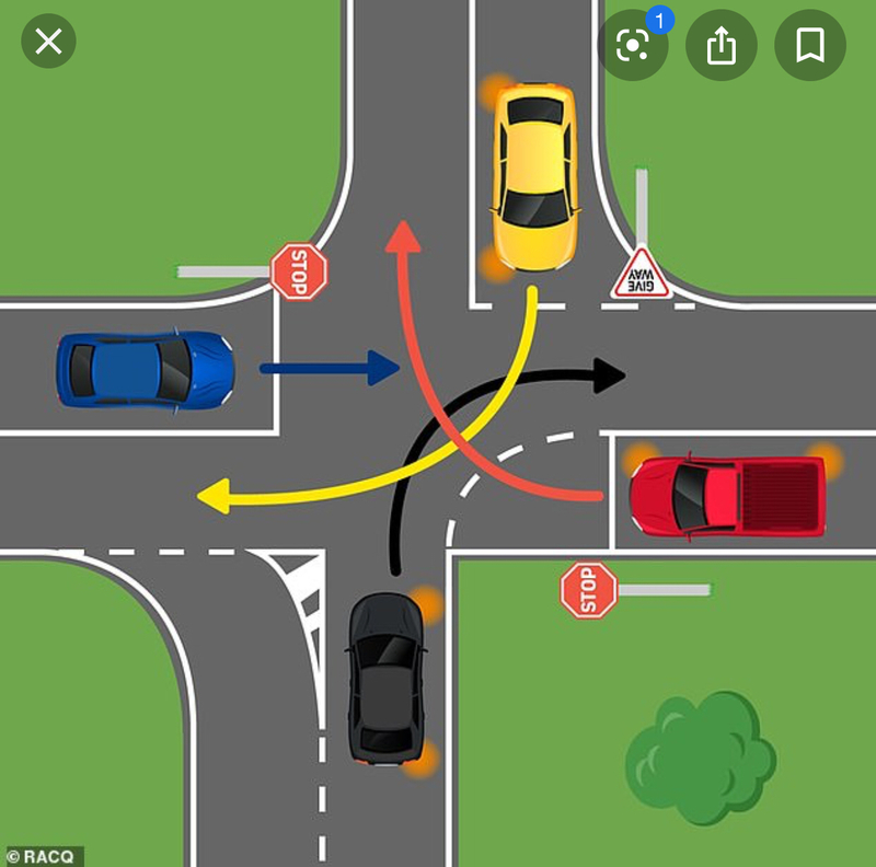 🆚What is the difference between "Then take the second street on the ...