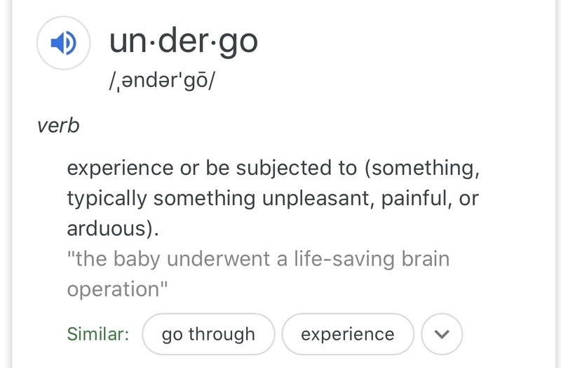 🆚What is the difference between "undergo" and "suffer" and "experience ...