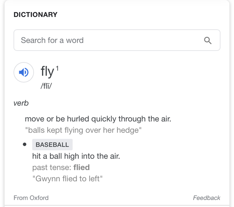 🆚【flew】 と 【flied】 はどう違いますか？ | HiNative
