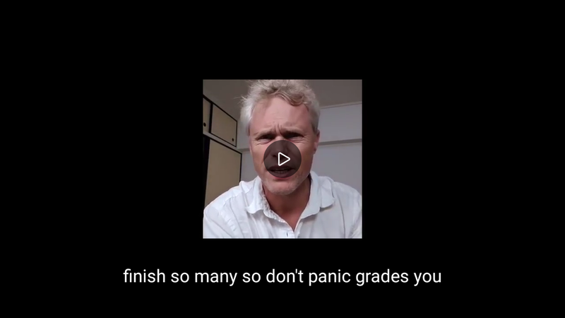 he get out of school and didn't finish . so many.......what does so ...