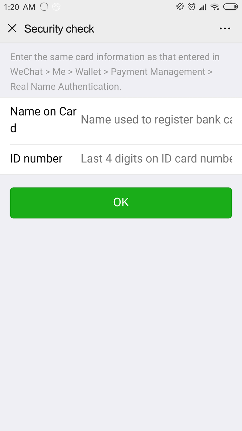 Can someone help verify my WeChat account please? | HiNative