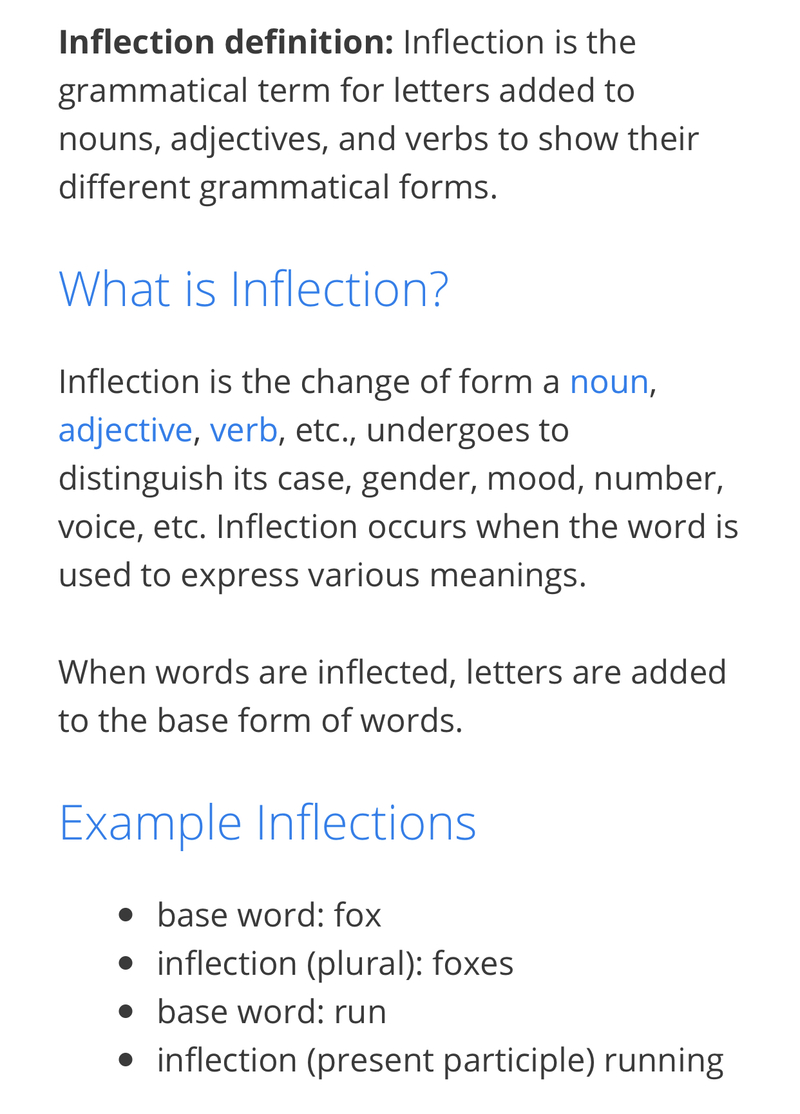 "intonation" 和 "inflection" 和有什么不一样？ | HiNative