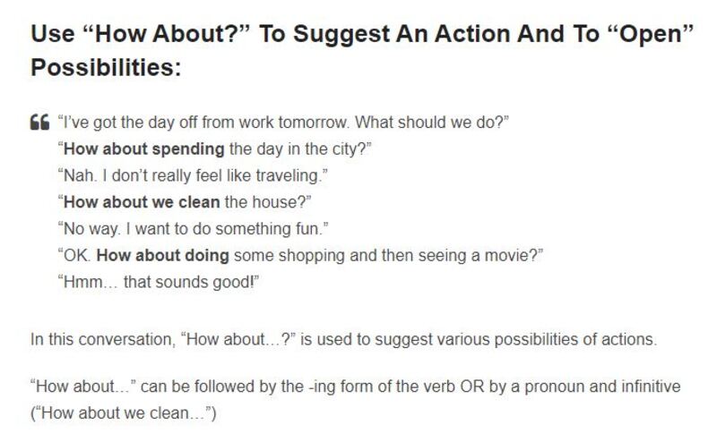 🆚What is the difference between "How about-" and "What about-" ? "How ...