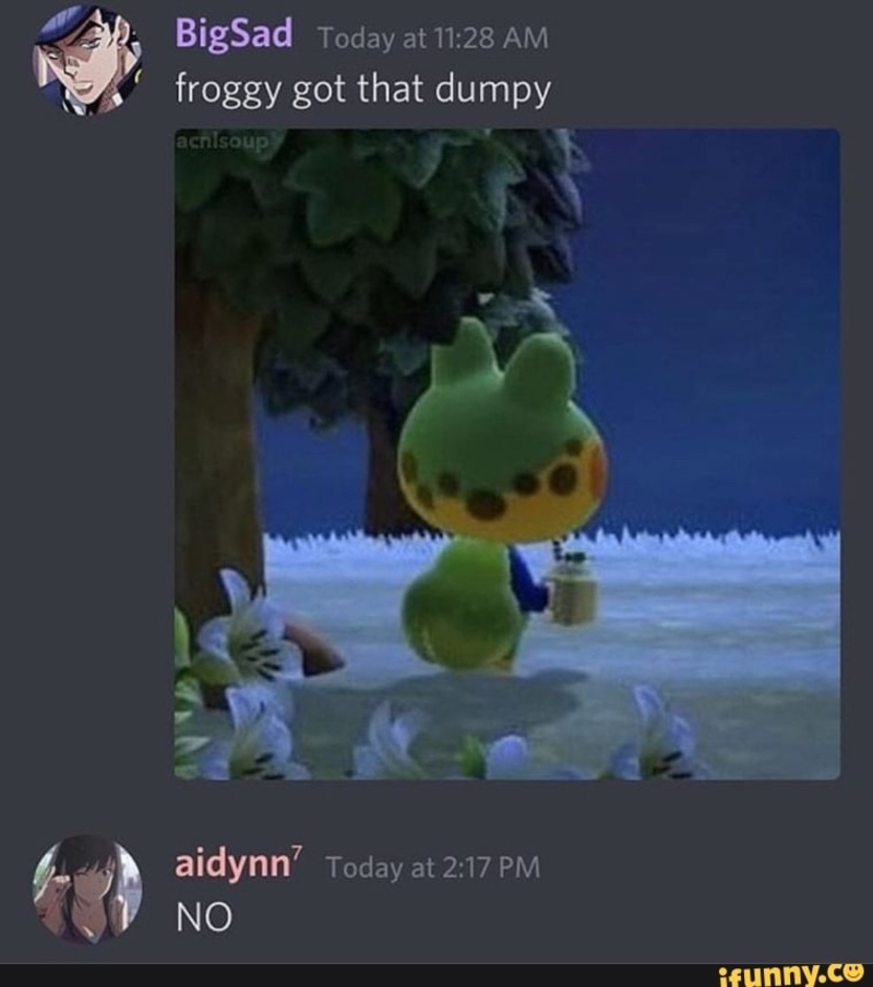 A: You should ask her out. B: WTF LMAO... I mean, she's got a dumpy tho ...