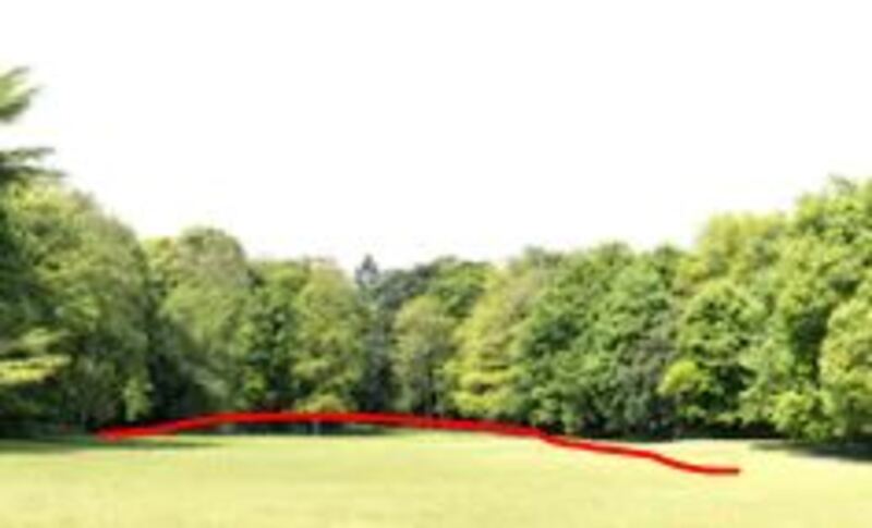 What does 'tree line' exactly mean? As in solider A: (shoots somewhere ...