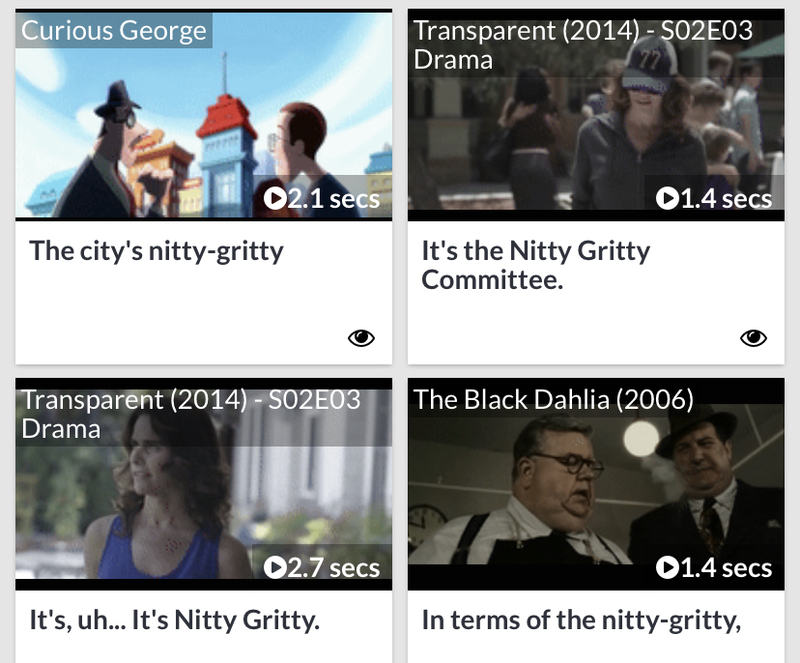 I know what “nitty gritty” is once it’s a noun. But I can’t get the ...