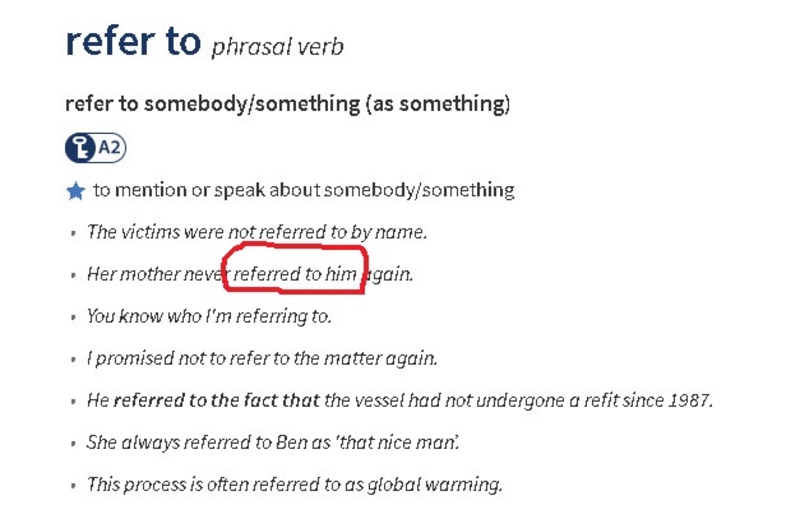 Whenever I refer to John, I recall a sudden mental image of he waiting ...