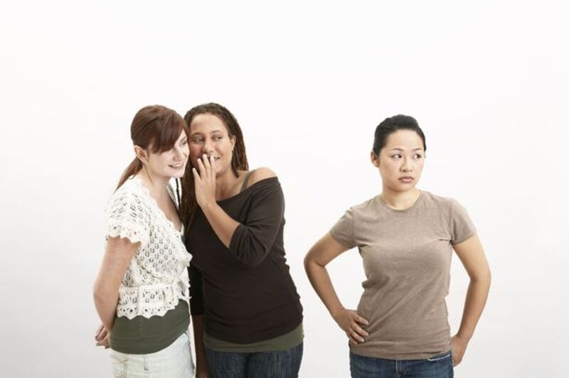 What is the meaning of "They were talking behind my back"? - Question ...