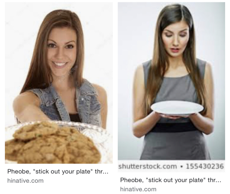 What is the meaning of "Stick out your plate. Stick out?"? - Question ...