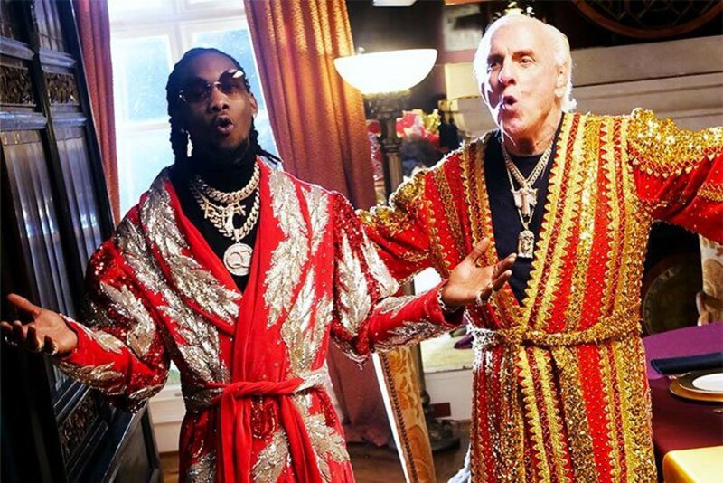 "ric flair drip. (this is offset’s rap title)"是什么意思？ -关于英语 (美国)（英文 ...