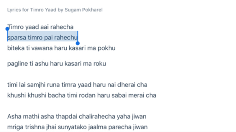 What is the meaning of "pai"? - Question about Nepali | HiNative