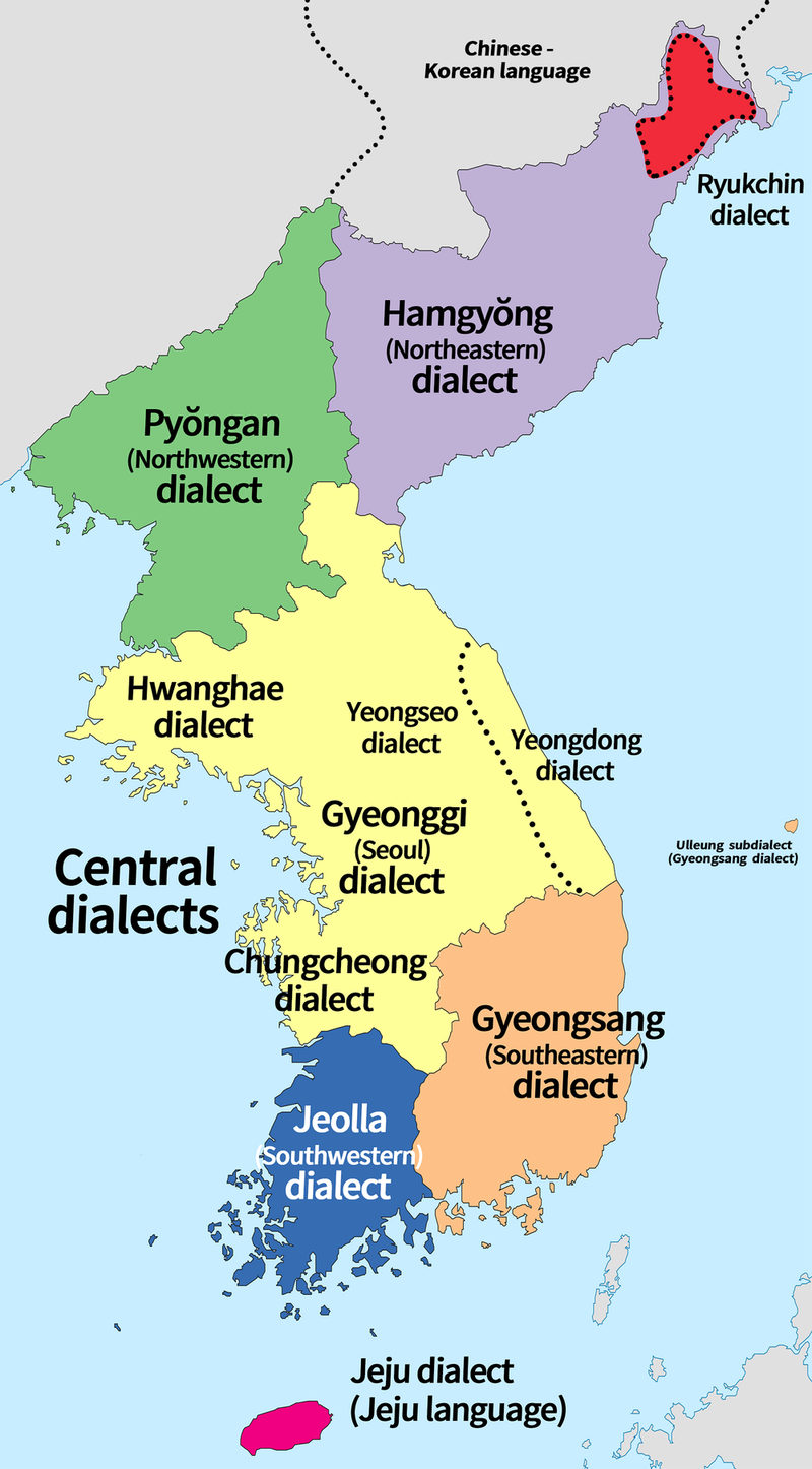 Is the dialect difference from one province to another in Korea a big ...