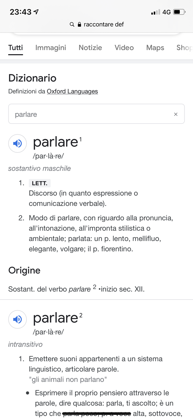 🆚What is the difference between "raccontare" and "parlare ...