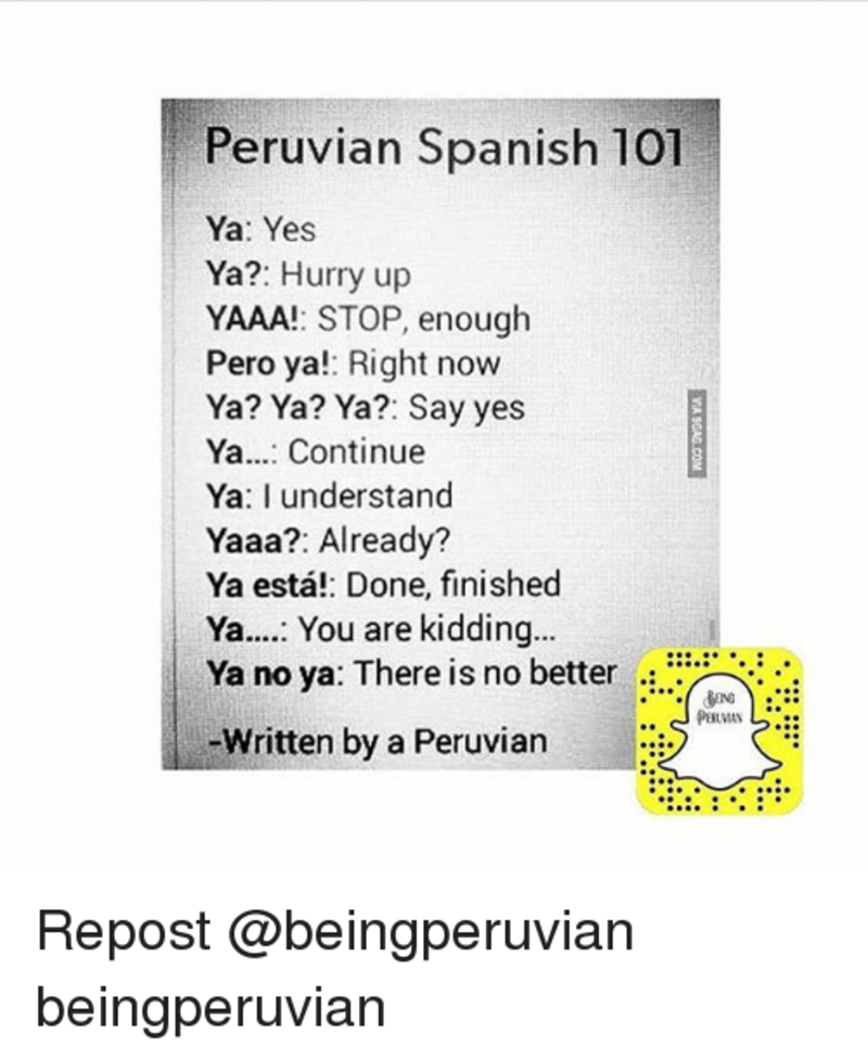 In Peruvian Spanish at least I notice people say aya! Or ya! A lot ...