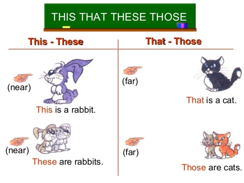 "this, that, these and those?"은(는) 무슨 뜻인가요? 영어(미국) 질문 | HiNative