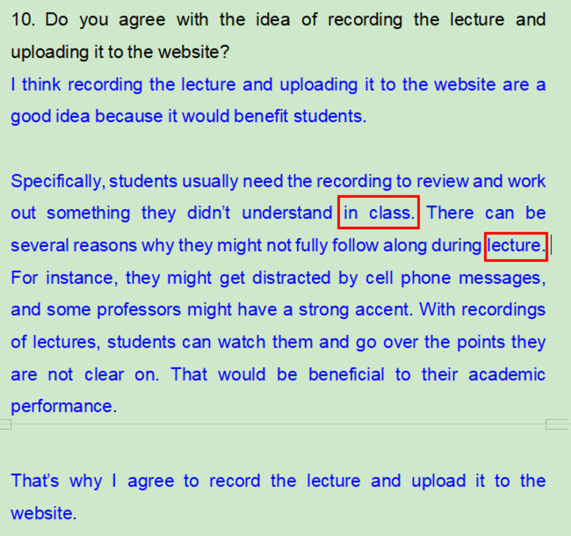 In the paragraph below, should I add "the" before "lecture"? Why ...