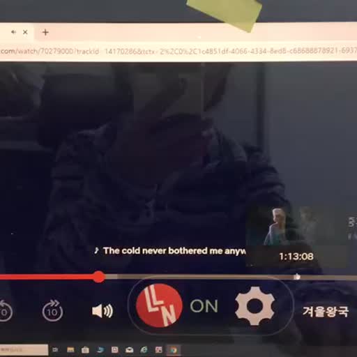 When Elsa pronounced a word “bothered”, was “bothered” pronounce with a ...